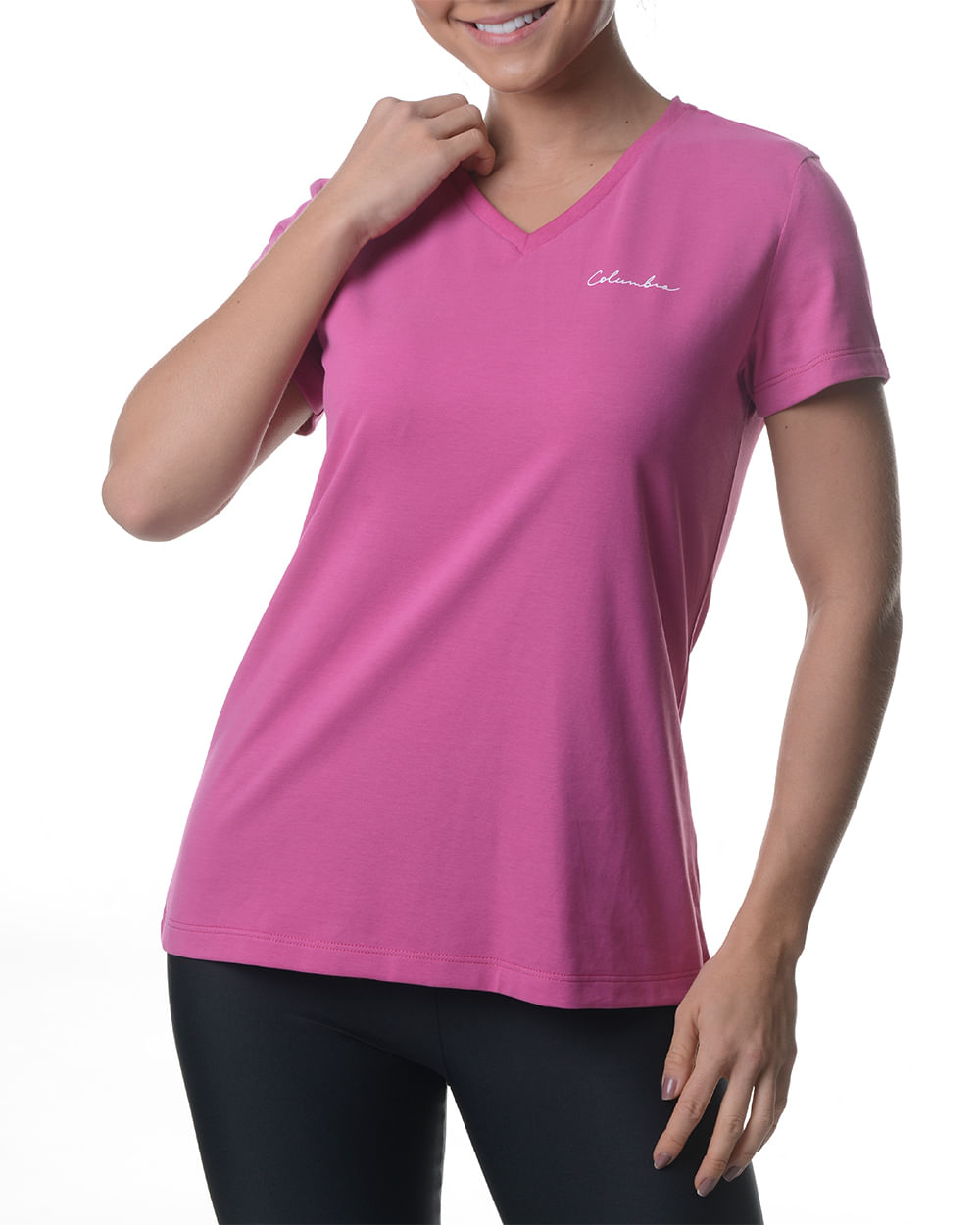 Camiseta Columbia Feminina Mini Scripted Brand - Columbia Sportswear