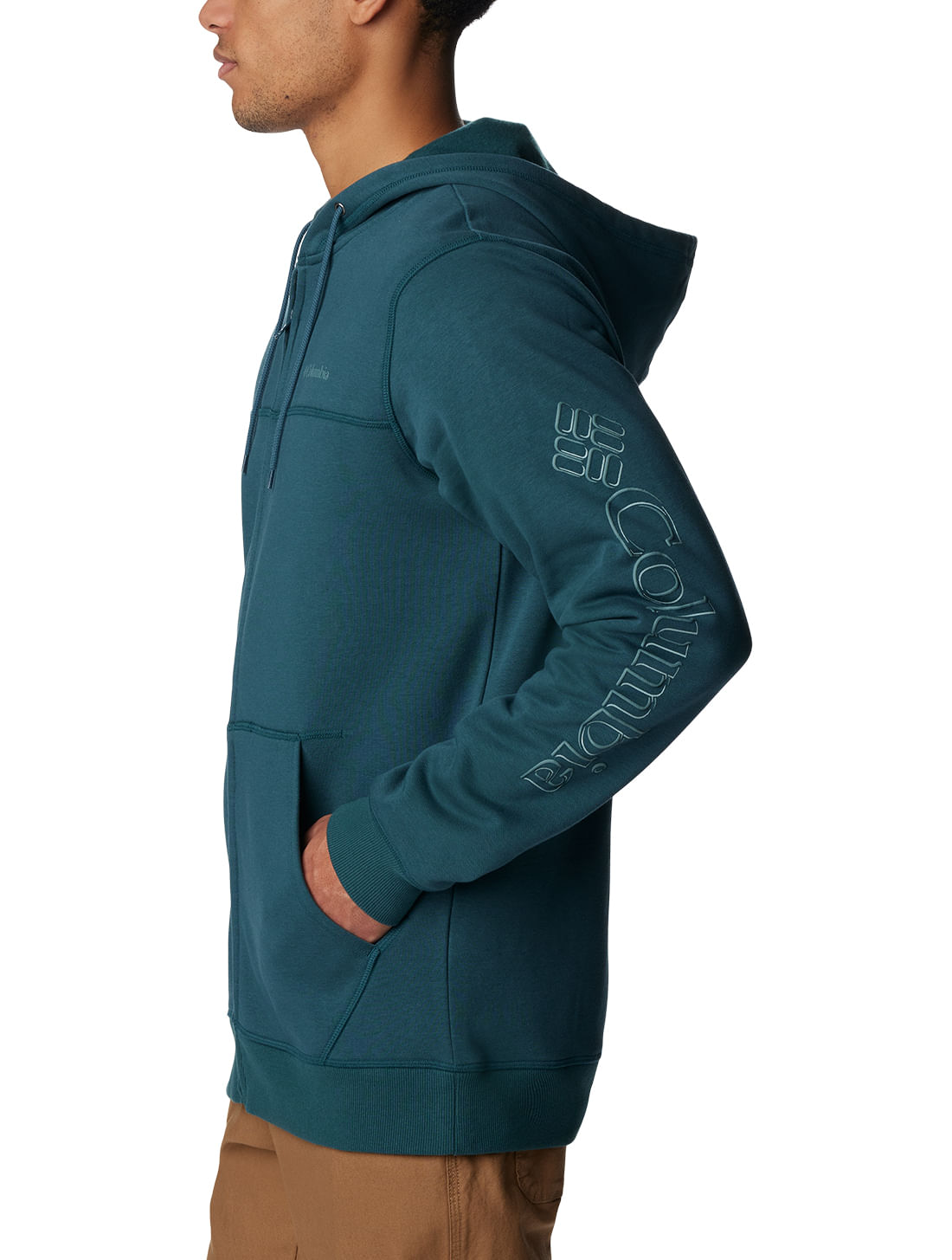 Jaqueta Fleece Columbia Masculina Logo - Columbia Sportswear